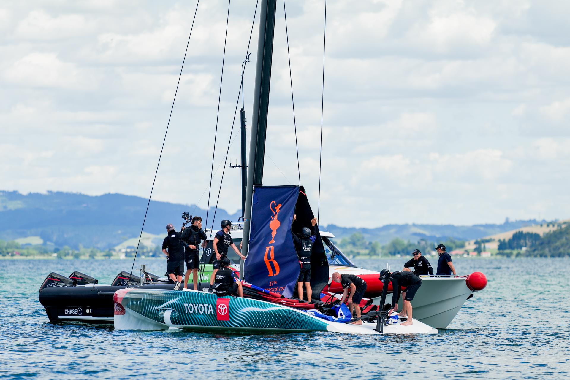 First AC40 Regattas a Success - Ancasta